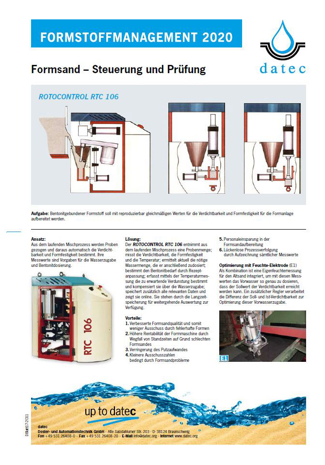 Vorschau_Formsand-Steuerung_und_Pruefung - datec - Formstoffmanagement