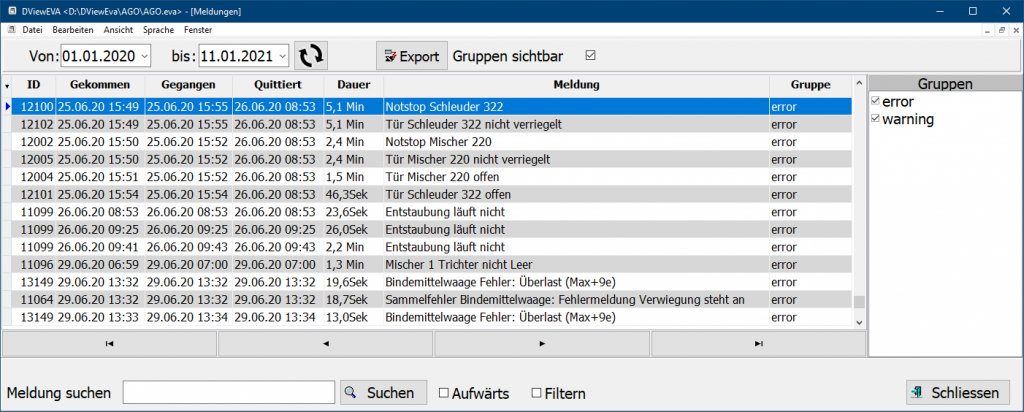 datec - Formstoffmanagement